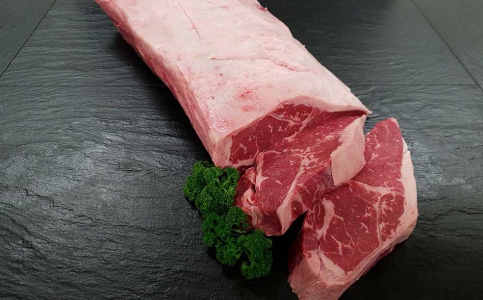 Buy Prime Yearling Strip Loin 6kg Online | The Meat Man